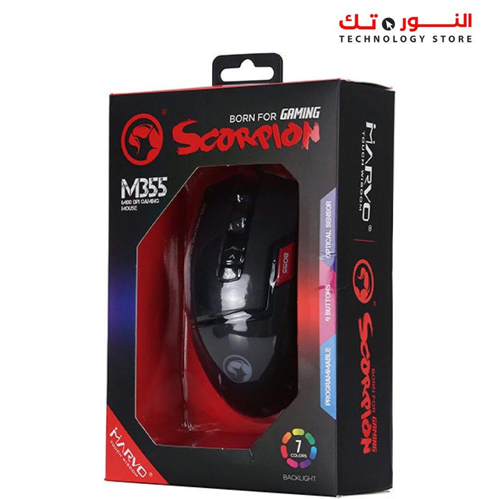Marvo M355 Gaming Mouse - أفضل سعر في مصر | النور تك | Elnour Tech